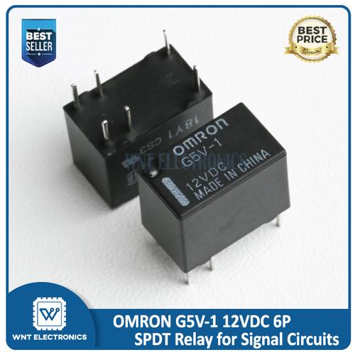 Jual Relay OMRON G5V1 - 12VDC - Relay 12V 6Pin - Kota Bandung - WNT ...