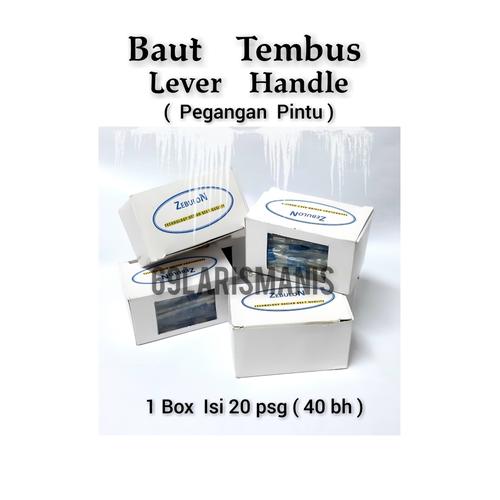 Jual BAUT TEMBUS LEVER HANDLE / GAGANG PINTU ISI 20 PSG - Jakarta Barat ...