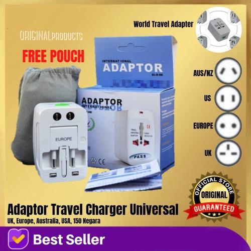 Jual TRAVEL ADAPTER CHARGER INTERNATIONAL EROPA ASIA ADAPTOR ...
