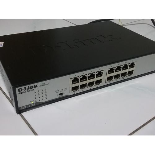 Jual Switch D-link DGS-1016D DLINK DGS 1016D 16 Port Gigabit 100/1000 ...