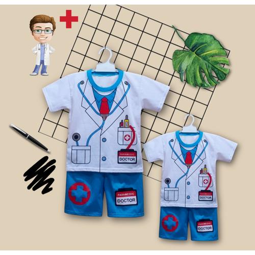 Jual BAJU PROFESI ANAK LAKI /BAJU DOKTOR/SETELAN BAJU KOSTUM DOKTER ...