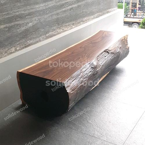 Jual balok bench bangku sonokeling utuh rosewood coffee table - Kota ...