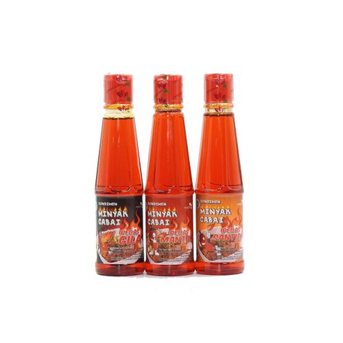Jual SPICY CHILI OIL 135 ML / MINYAK CABE PEDAS - SANTUY - MANTUL ...