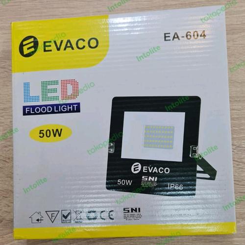 Jual lampu sorot led 50w lampu tembak 50watt lampu sorot 50w evaco ...