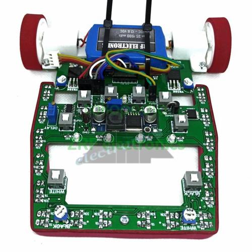 Jual Line Follower Analog 16 Sensor Paralel System - Gearbox Ver4.0 ...