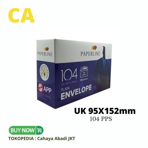 Jual AMPLOP PUTIH SEDANG - PAPERLINE UK 95X152 MM - Jakarta Pusat ...