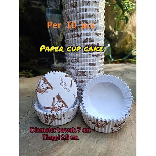Jual Paper cup cake / Paper cup roti motif kincir uk bawah 7 cm PER 10 ...