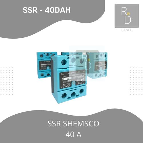 Jual SSR SHEMSCO SSR-40DAH / SSR 40DAH / SOLID STATE RELAY 40 DAH 40 ...