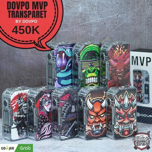 Jual DOVPO MVP 220W TRANSPARENT EDITION MOD BY DOVPO - green samurai ...