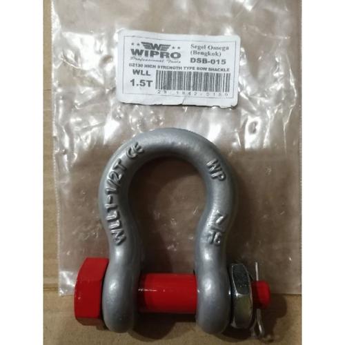 Jual WIPRO SHACKLE SEGEL OMEGA PIN CAP 2 TON 1/2" 1/2 INCH DBT-012 ...