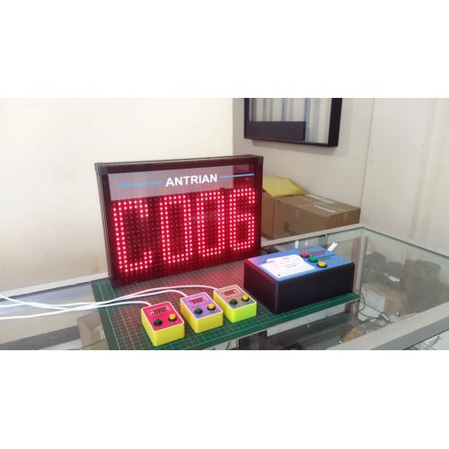 Jual Mesin Antrian 3 Layanan dengan display LED dan printer - Kota ...