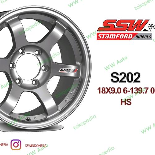 Jual Velg SSW S202 Te37 18 x9 6x139.7 et0 Fortuner Pajero Everest Hilux - Jakarta Pusat - ww ...