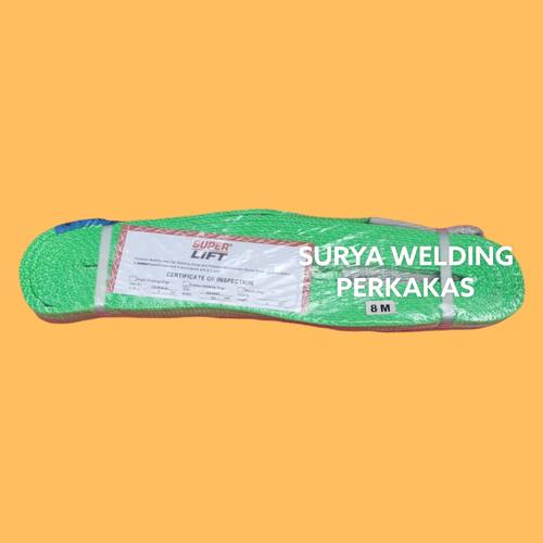 Jual SUPERLIFT webbing sling 2ton x 8meter/tali angkat barang 2 ton 8 ...