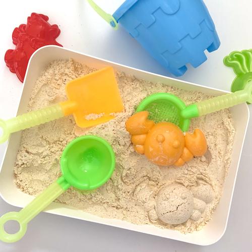 Jual pasir food grade sand | Mainan Pasir | Pasir Sensory Toys - 500g ...