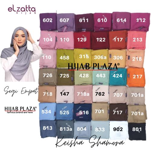 Jual Hijab Segi Empat Elzatta Keisha Shamora Terbaru - Lime 315 - Kab ...