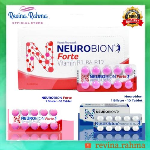 Jual Neurobion Forte 5000mg 1 Strip isi 10Tablet Vitamin Syaraf Otot ...