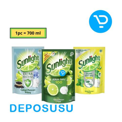 Jual SUNLIGHT Sabun Cuci Piring - Xtr Higien/biru - Jakarta Barat ...