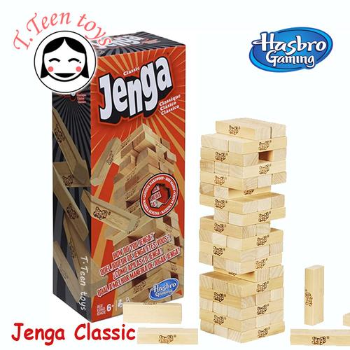 Jual Jenga Classic Original Wooden Hasbro Gaming Board Games - Jakarta ...