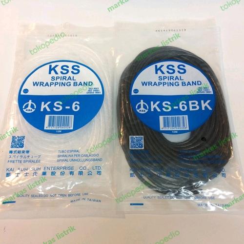 Jual spiral kabel listrik - spiral kabel KS6mm - spiral KS6 - Putih ...