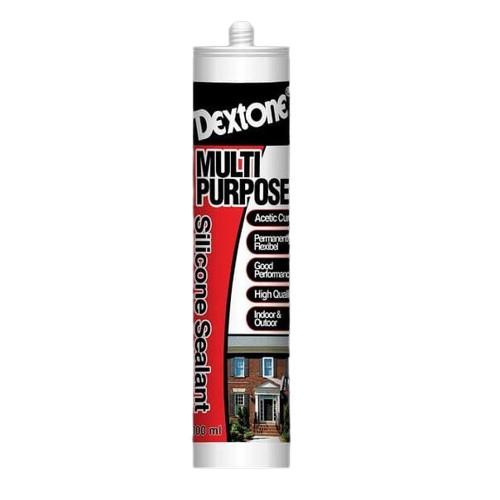 Jual DEXTONE Silicone Sealant Botol White Putih Lem Kaca Aquarium ...