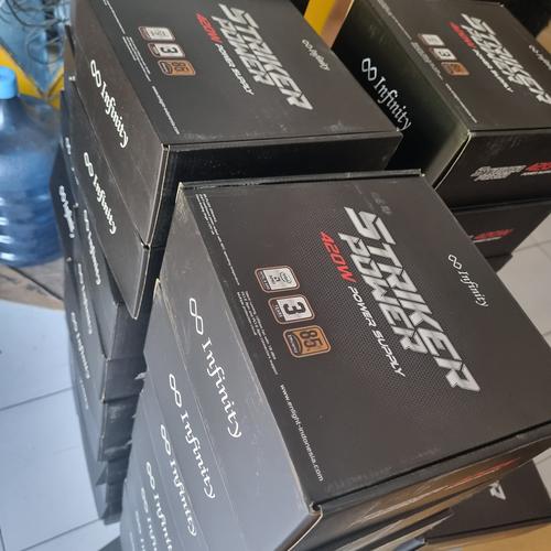 Jual PSU Infinity 420W 80+ Bronze ATX | Power Supply Strike Power 420 ...
