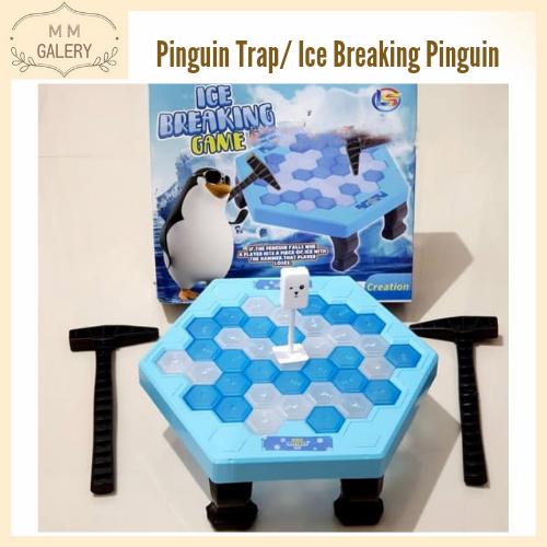 Jual Mainan Ice Breaking Pinguin Trap kemasan dus mainan save pinguin ...