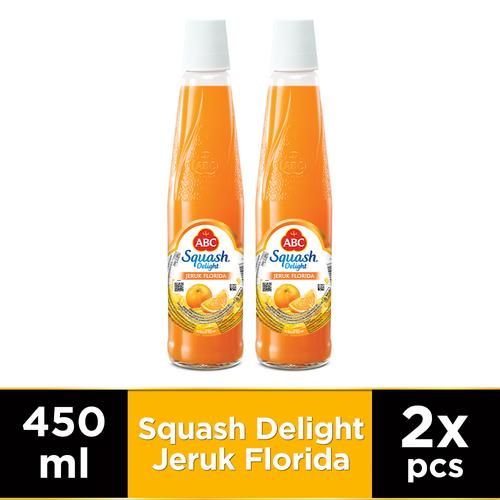 Promo ABC Sirup Squash Delight Jeruk Florida 450 ml - Twin Pack - Kota ...