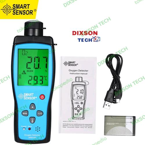 Jual ALAT DETECTOR OKSIGEN O2 METER OXYGEN DETECTOR SMART SENSOR ...