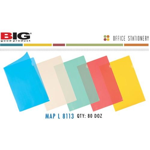 Jual Map Plastik Bening / Map L Warna / Clear Sleeves F4 8113 Big ...