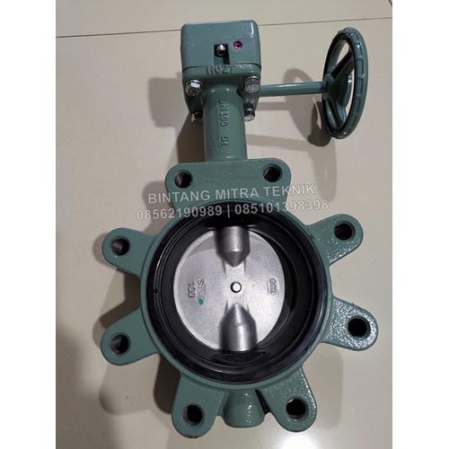 Jual BUTTERFLY VALVE KITZ LUGGED TYPE G-150DJLUE 4" GEAR - Kota Bandung ...