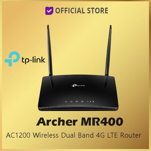 Promo TP-Link Archer MR400 AC1200 4G LTE Modem Wireless Router - MR400 ...