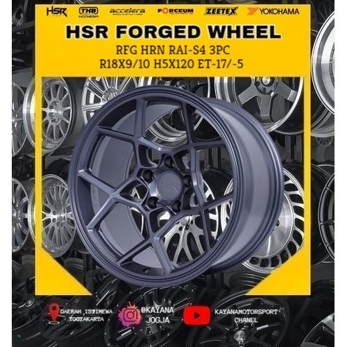 Jual HSR Forged Ring 19 3PC HSR RFG HRN RAI-S4 Velg Mobil BMW Series ...