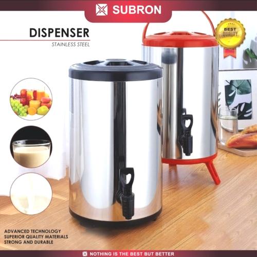 Jual Subron water tank jug 8 10 12 ltr stainless hot and cold coffee ...