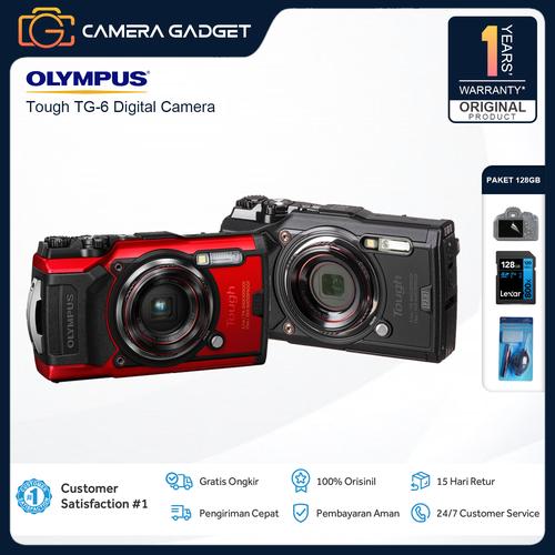 Jual Olympus Tough TG-6 TG6 Underwater Camera - RED, UNIT ONLY ...