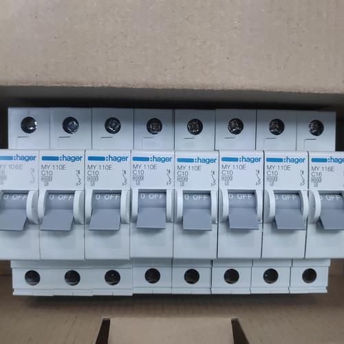 Jual MCB 1P 6A 10A 16A 20A 25A 32A 40A HAGER 4,5KA - 40A - Jakarta Pusat - SERA ELEKTRIK | Tokopedia