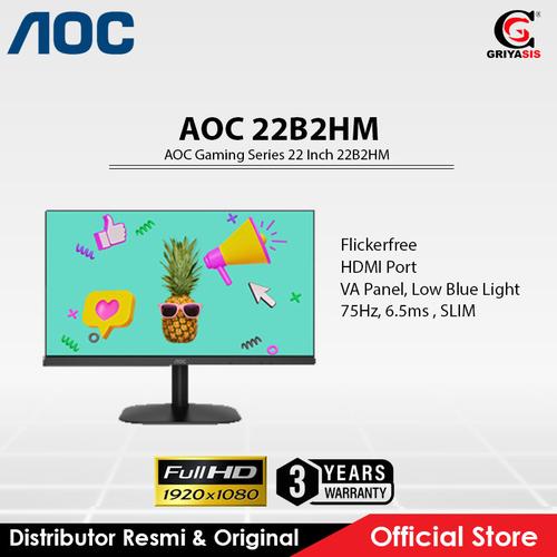 Jual Monitor LED AOC Gaming Series 22 Inch 22B2HM - Jakarta Pusat ...