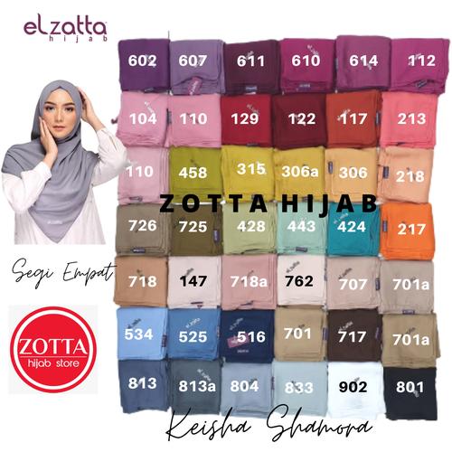 Jual Jilbab Segiempat Elzatta Hijab Keisha Shamora Terbaru - Hitam - Kab. Bekasi - ZOYAZATTA ...