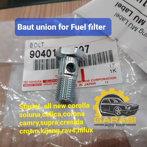 Jual Baut union for Fuel Filter all new corola great soluna starlet ori ...