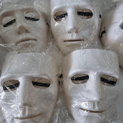 Jual Topeng Jababukis /Topeng Putih Full 1 Muka - Jakarta Barat - bee ...