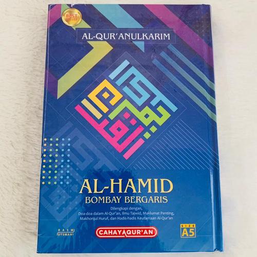 Jual Al Quran Al Hamid Bombay Bergaris Cover Milenial Ukuran A5 - Biru - Kab. Tangerang ...
