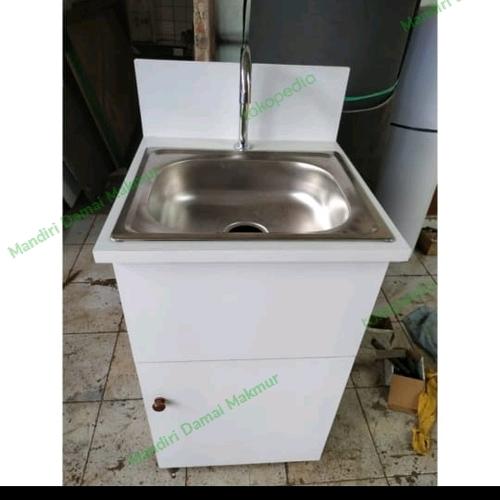 Jual Wastafel cuci tangan portable + kran injak - Kab. Bogor - Mandiri ...