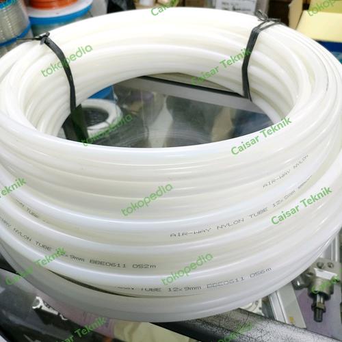 Jual Selang Nylon Polyamide Tubing/Tube 9×12mm / 12×9mm - Putih - Jakarta Barat - Caisar Teknik ...