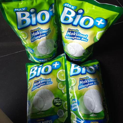 Jual max bio+ jeruk nipis cairan cuci piring 780ml - Kota Pontianak ...