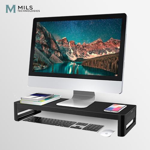 Jual MILS Fixed Monitor Riser Stand Table Top Desk Setup / Meja Monitor ...
