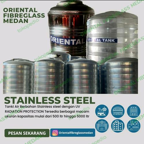 Jual TANGKI AIR STAINLESS STEEL 500 LITER - Kota Medan - ORIENTAL ...