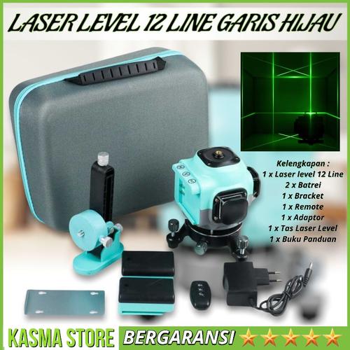 Jual Laser Level Self Leveling Projector Alat Ukur Kemiringan Garis 12 ...