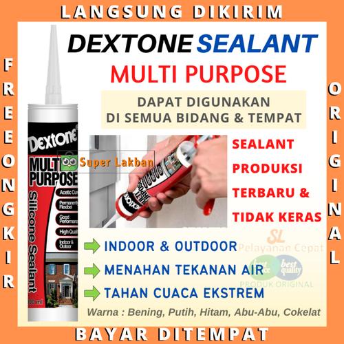 Promo Lem Sealant Dextone Multi Purpose Silicone Sealent Bisa Indoor ...