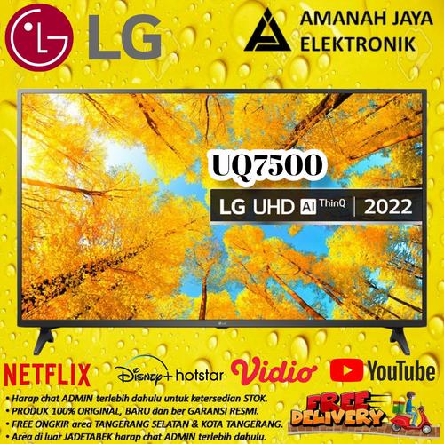 Promo LG 50UQ7500PSF UHD 4K 50 inch SMART TV NEW 2022 | LG 50UQ7500 ...
