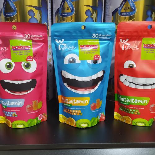 Jual Youvit Multivitamin Gummmy Anak isi 30, Vit C, D, Zink, Sayur ...