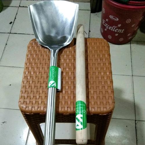 Jual Sodet Jumbo Komodo/ Sodet Besar gagang kayu komodo Stainless ...